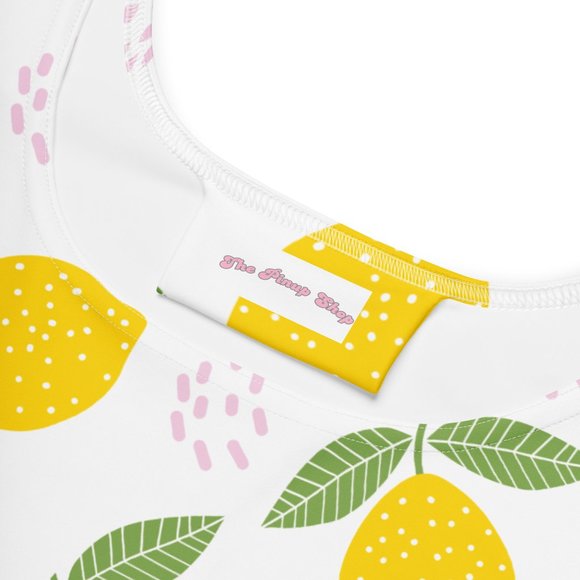 The Pinup Shop | Dresses | Plus Size Lemon Summer Pin Up Dress | Poshmark